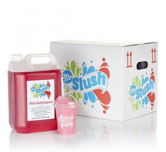 Pink Bubblegum Slush Syrup - Buy Mr Slush Syrups
